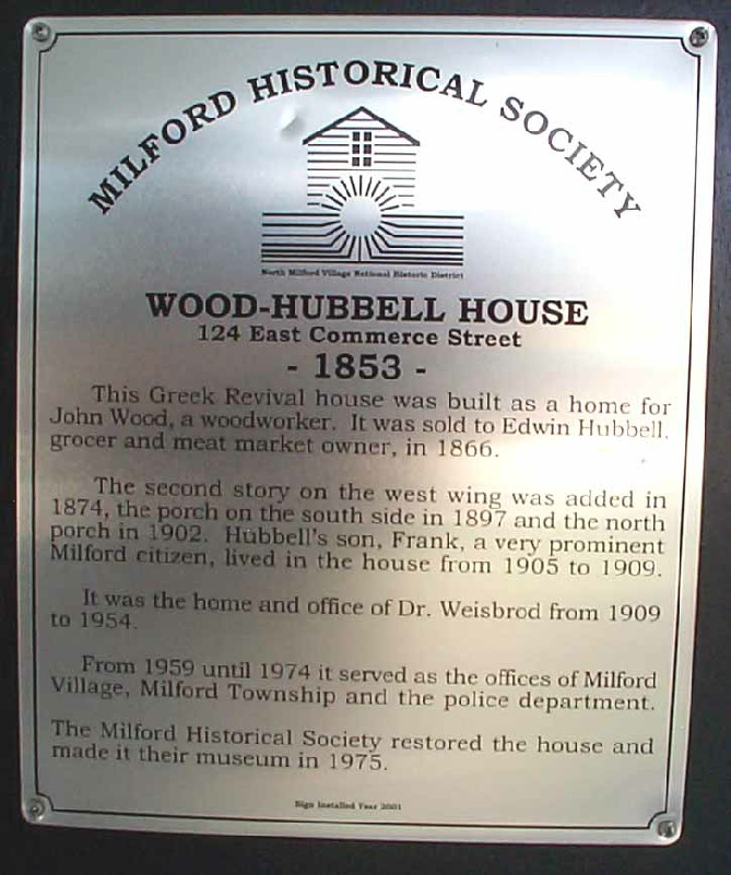 Museum Plaque